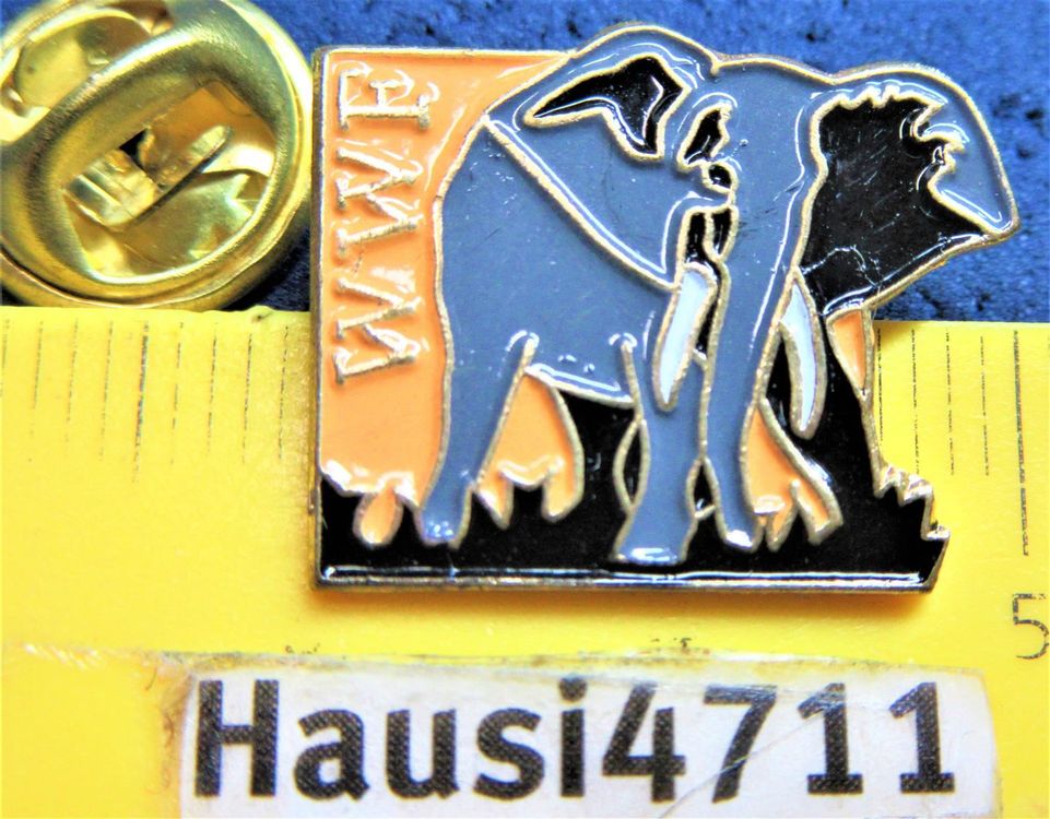 WWF SCHMUCK PIN KLEIN GOLDIG ORIGINAL | Kaufen auf Ricardo