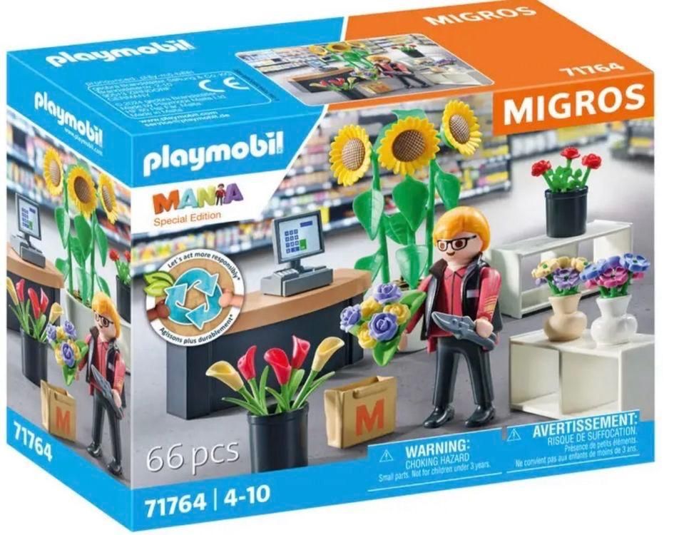 Playmobil Blumenladen Migros Set 71764 NEU + OVP (Neu und originalverpackt) in Geroldswil für ...