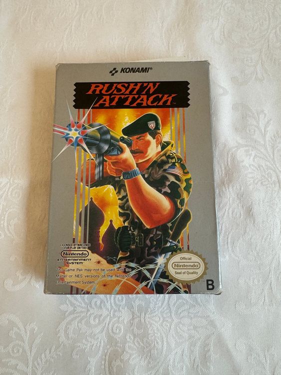 NES Rush'n Attack Nintendo System NES Game inkl. OVP ab 1.- (Gebraucht ...