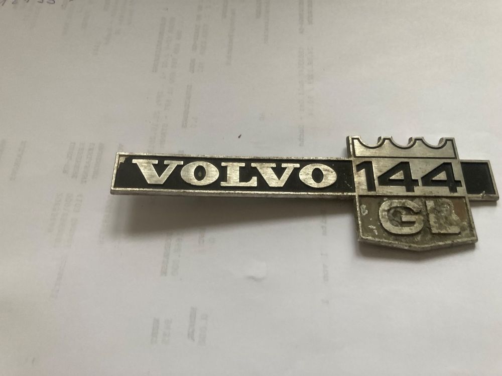 Volvo Oldtimer 144 GL Emblem Alu-Guss | Kaufen auf Ricardo
