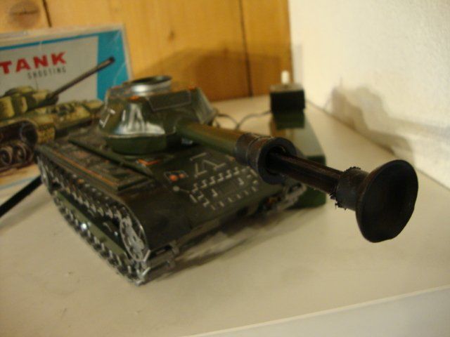 TM / Japan 60er Jahre Battery Toy Blech Panzer M-40 Rarität (Gebraucht ...
