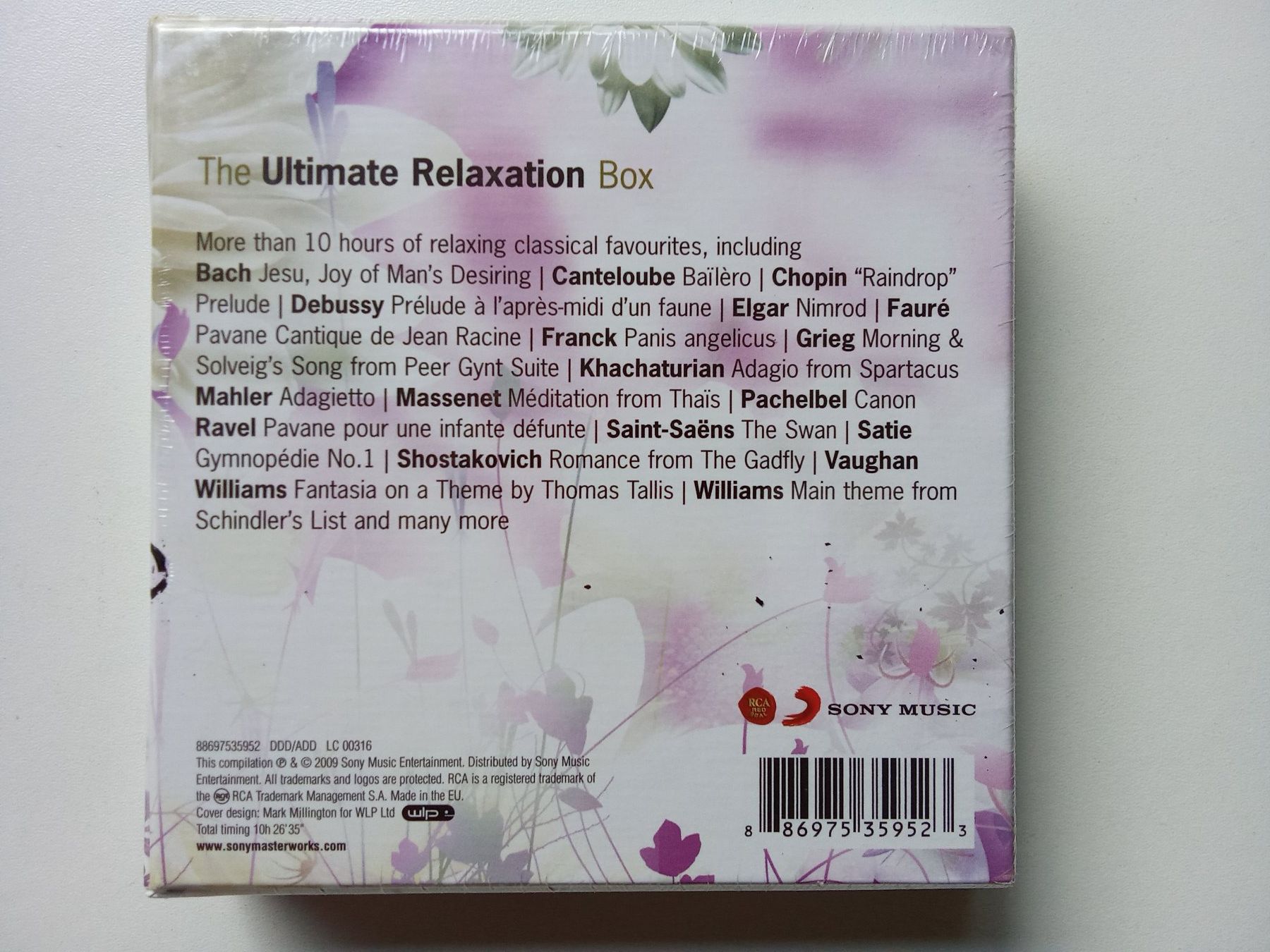 The Ultimate Relaxation Box - 10 CDs mit Klassik-Hits (SONY) (Neu und ...