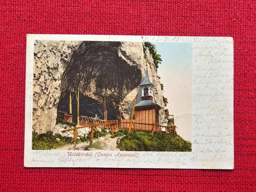 PK Postkarte Wildkirchli Appenzell | Kaufen auf Ricardo