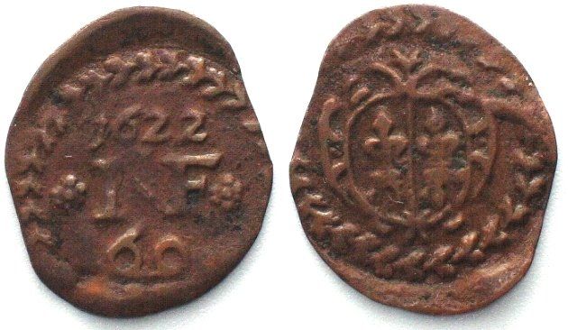 FUGGER-NORDENDORF Kipper Kreuzer 1622 NIKOLAUS Kupfer SELTEN (Gebraucht ...