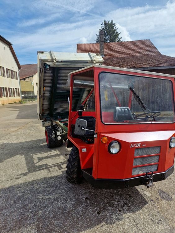 Aebi Tp 25 mit 3 Seiten Kipper (Gebraucht) in Porrentruy für CHF 3500 ...