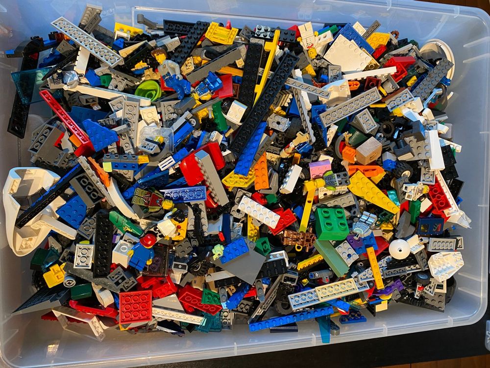 11,5kg Lego unsortiert mit Figuren (Gebraucht) in Schlatt TG für CHF ...