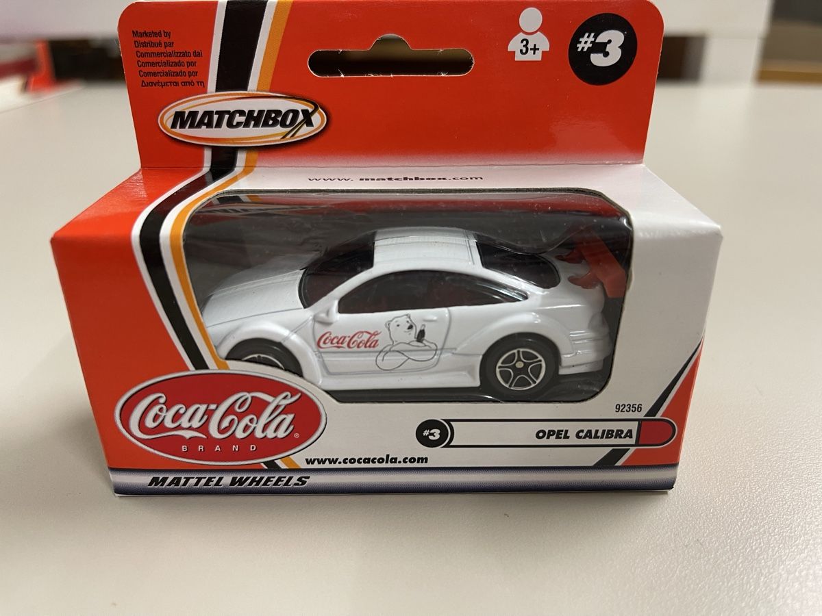 Matchbox Opel Calibra Coca-Cola, Nr.3, Neu in OVP! (Neu und ...
