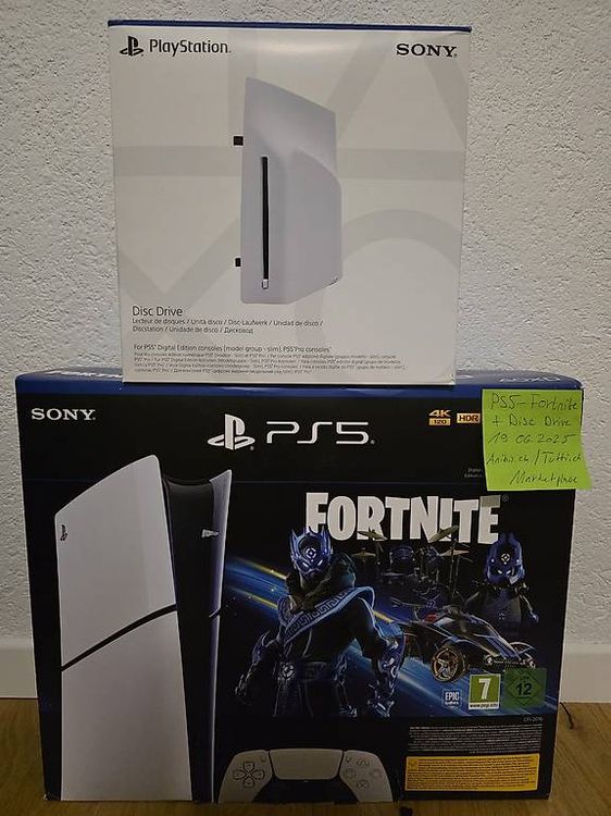 PS5 SLIM FORTNITE + DISC DRIVE * PlayStation 5 * NEW * (Neu und ...