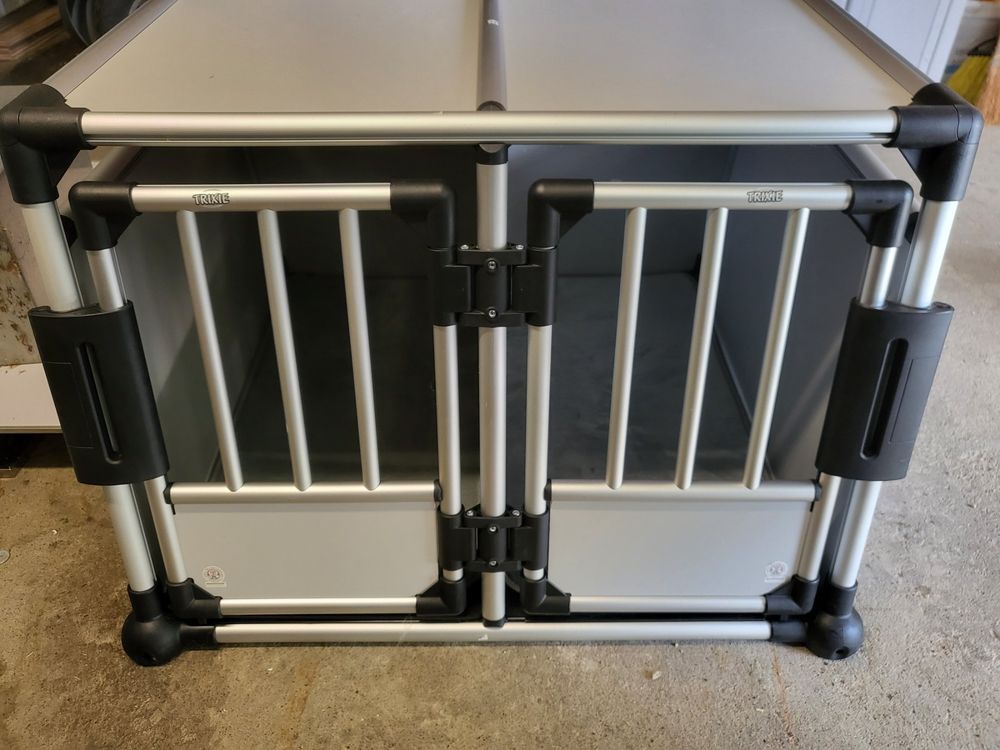 Trixie Hundetransportbox doppelt mit Trennwand (Neu (gemäss ...