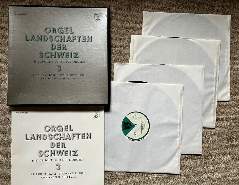 Orgel Landschaften Der Schweiz Historische Und Neue 4 LP Box (Gebraucht) in Unterseen für CHF 11 ...