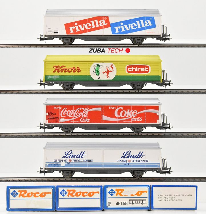 Roco 4x Schiebewandwagen der SBB H0 WS mit OVP (Gebraucht) in St. Gallen für CHF 33 – mit ...