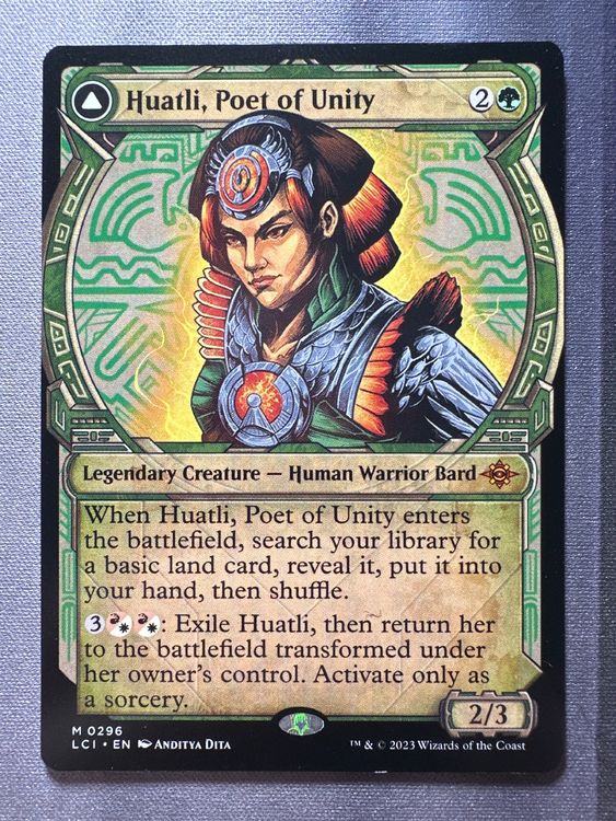 Huatli, Poet of Unity Variant 0296 Ixalan (Neu (gemäss Beschreibung ...