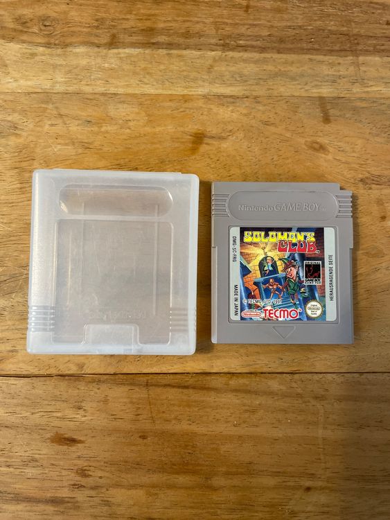 Game Boy Spiel Solomon's Club DMG-SC-FRG 1991 (Gebraucht) in Zürich für CHF 2 – mit Lieferung ...