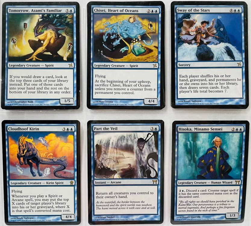 MTG - 8 x Rare blau, englisch | Kaufen auf Ricardo
