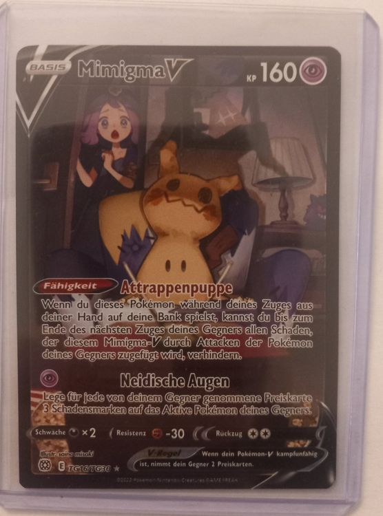 Pokemon Strahlende Sterne Mimigma V TG16/TG30 (Neu (gemäss Beschreibung)) in Bremgarten b. Bern ...