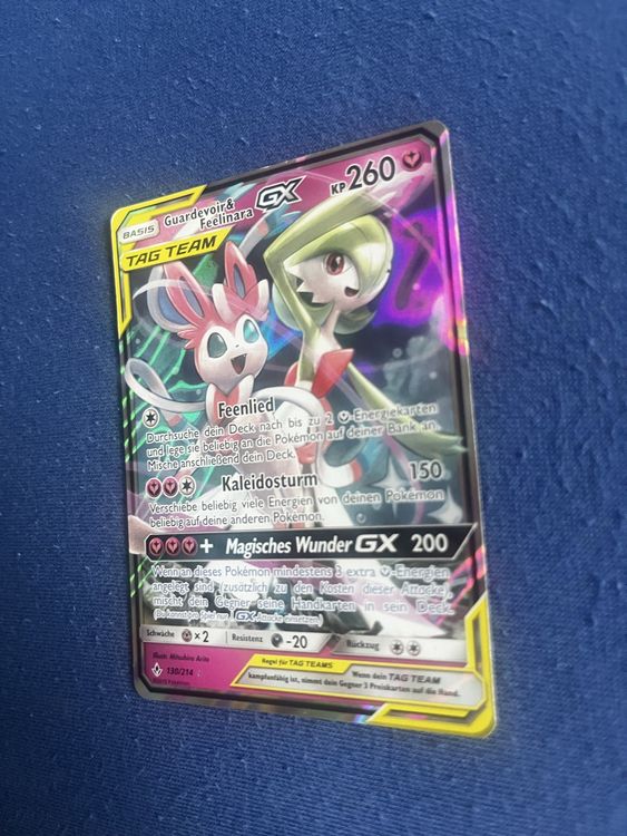 Pokemon Gardevoir & Sylveon GX - Tag Team Ultra Rare! (Gebraucht) in ...