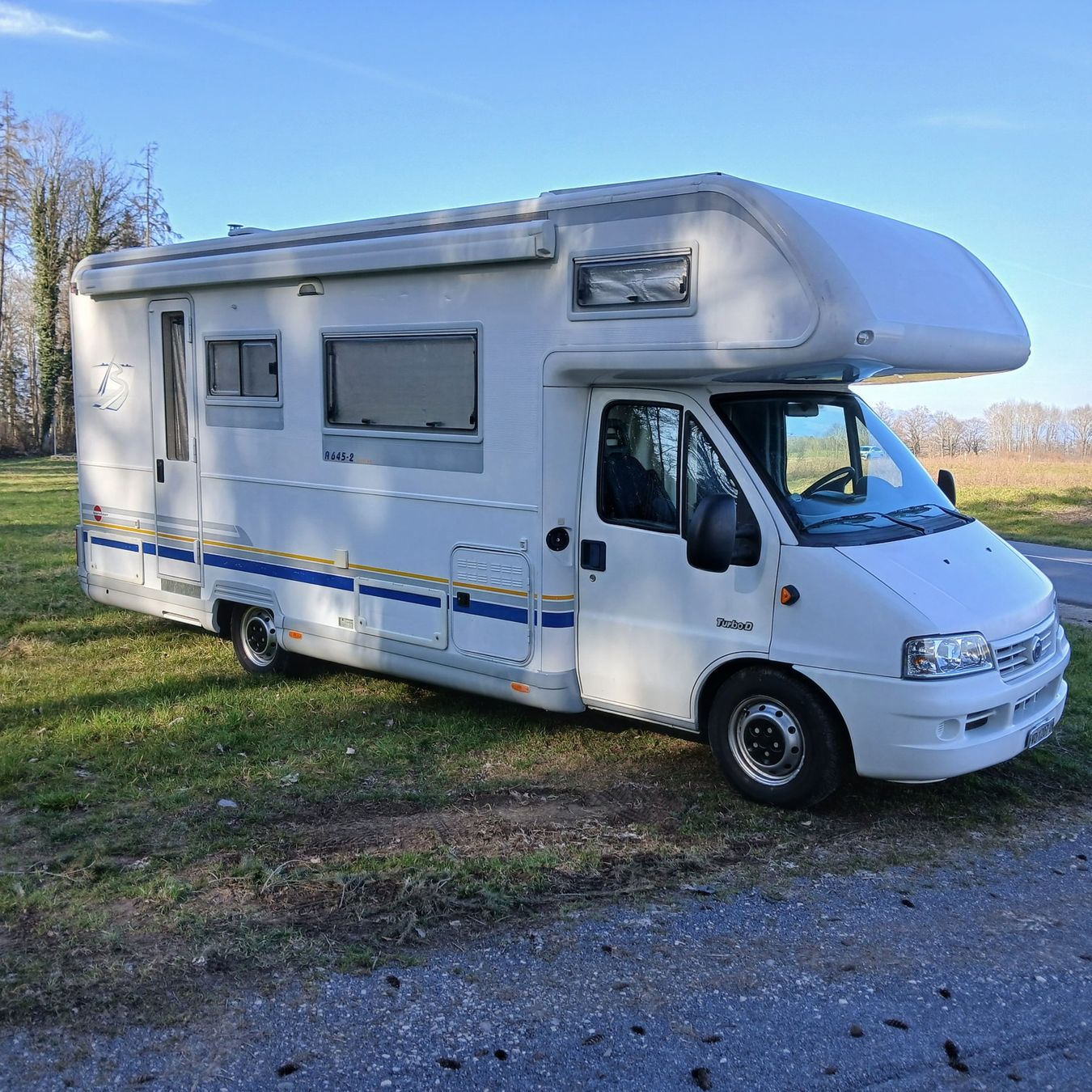Grand Camping-car Fiat BURSTNER R 645-2 de 2003 2.8 TDI MFK (Gebraucht) in Payerne für CHF 13165 ...