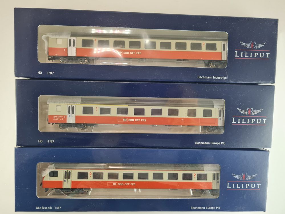 Liliput L388885, L388714, L388984 ESU Lokpilot Swiss Express (Neu (gemäss Beschreibung)) in ...