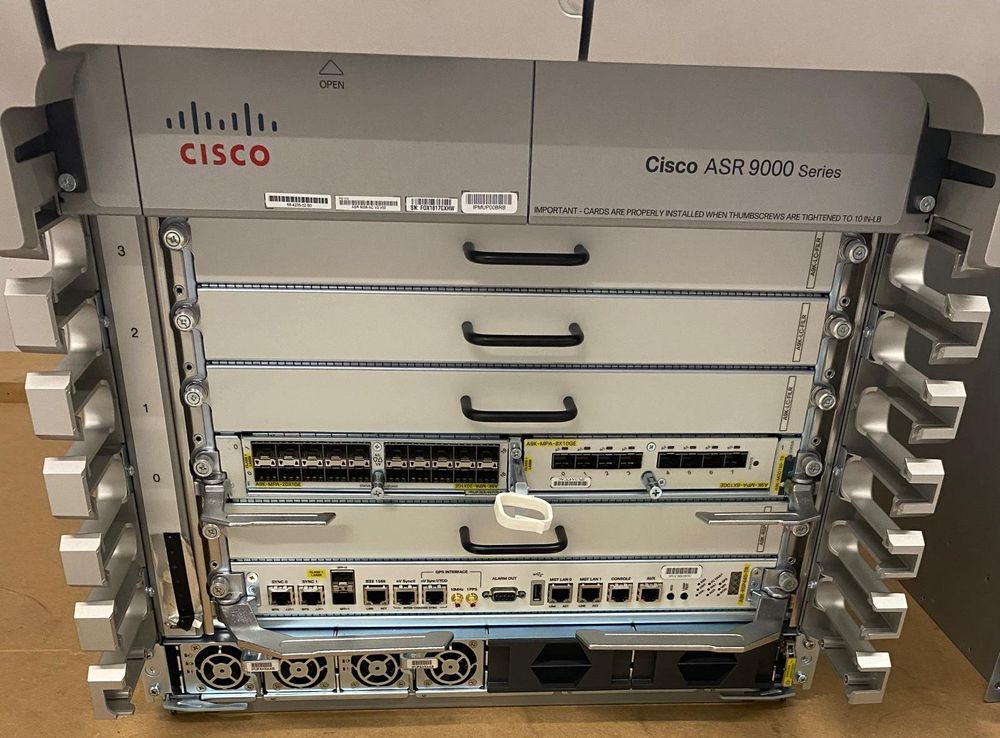 Cisco 2 ASR9006 (Gebraucht) in für CHF 200 – nur Abholung auf Ricardo ...