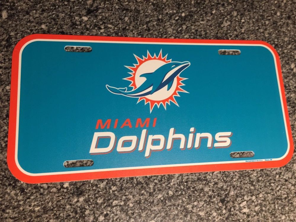 Miami Dolphins License Plate (Neu und originalverpackt) in Muttenz für ...