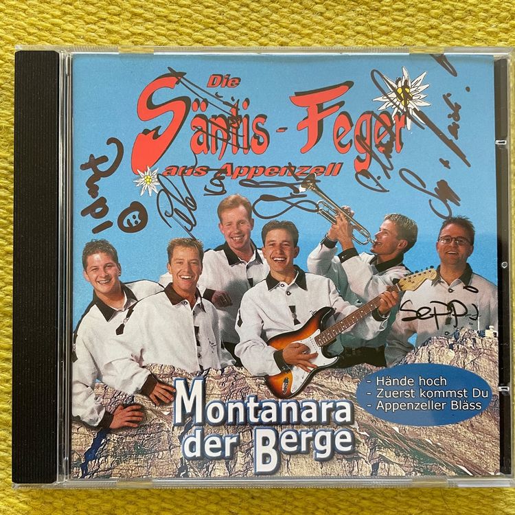 DIE SÄNTIS FEGER-ALLE UNTERSCHRIFTEN MONTANARA DER BERGE (Gebraucht) in ...