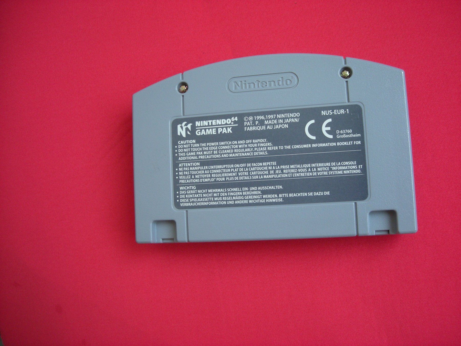 Golden Eye James Bond für N-64 Konsole (Gebraucht) in Spreitenbach für ...