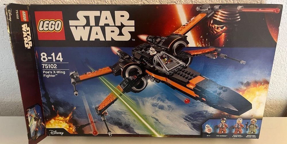 Lego Star Wars 75102 Poe's X-Wing Fighter OVP aus 2015 (Gebraucht) in ...