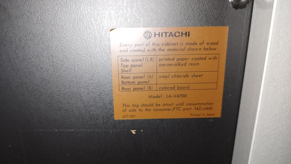 Stereoanlage Hitachi mit original Rack (Gebraucht) in Zollikofen für ...