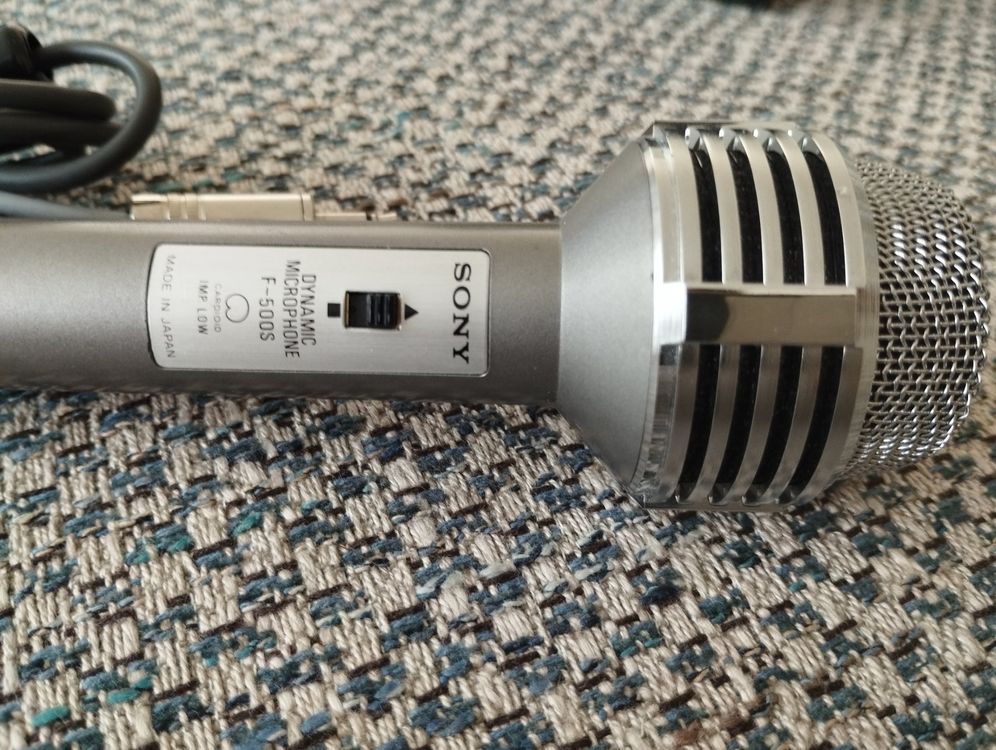 sony dynamic microphone fl-500s (Gebraucht) in Genève für CHF 12 – mit ...