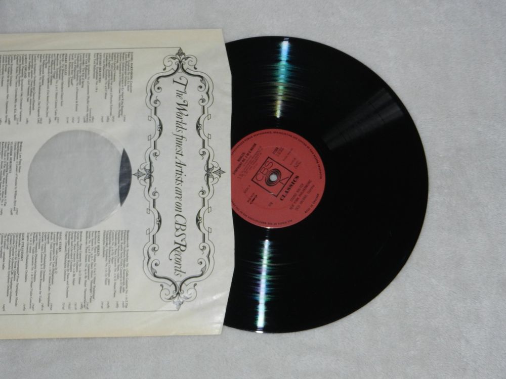 Do-LP BRUNO WALTER - MAHLER SYMPHONY No.4+5,N.Y PHILHARMONIC | Kaufen auf Ricardo