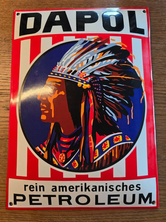 Blechschild Antik DAPOL | Kaufen auf Ricardo