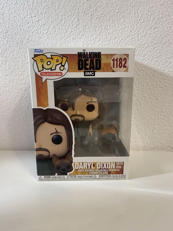 Funko Pop! The Walking Dead, Daryl Dixon (with dog) (Neu (gemäss ...
