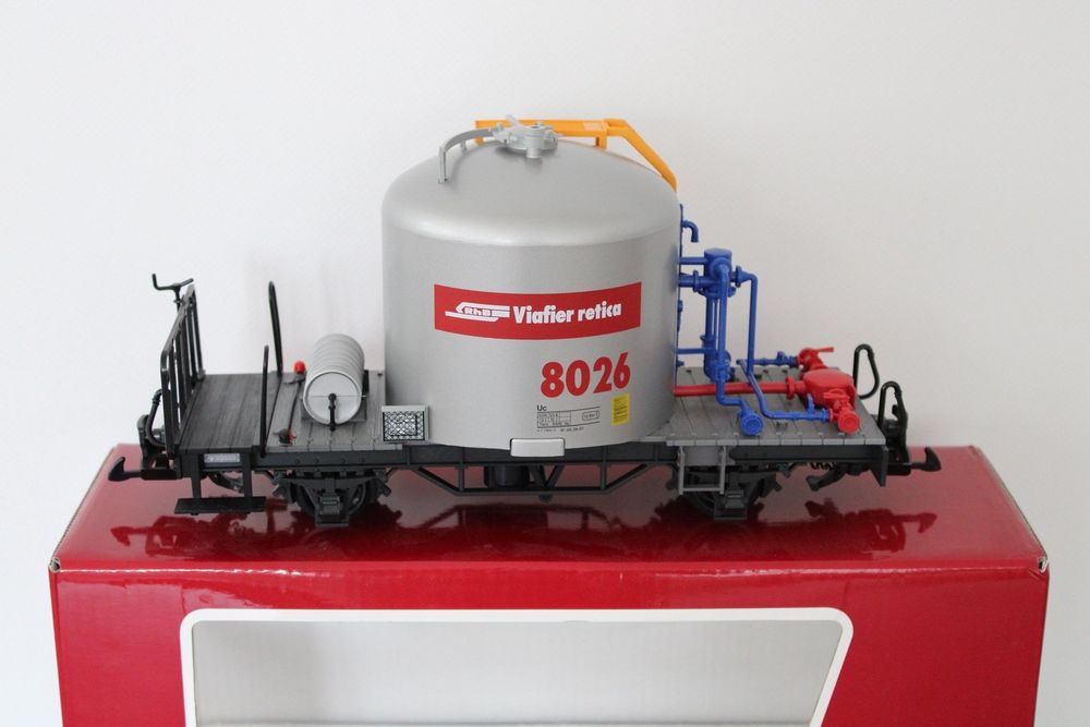 LGB 45253 RhB Zementsilowagen | Kaufen auf Ricardo