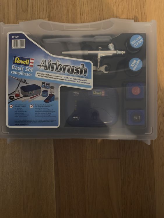 Revell Airbrush, Basic set with compressor (Neu und originalverpackt ...