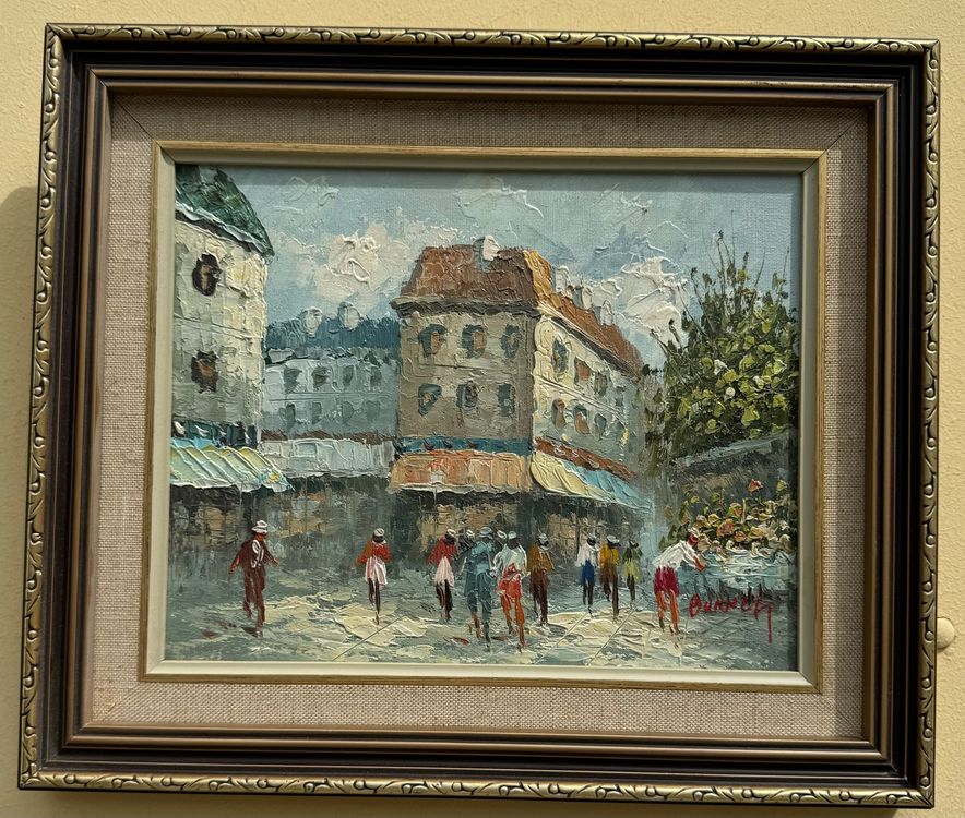 Original gemalte signiert Bild | Kaufen auf Ricardo