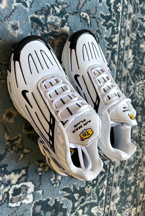 Nike Air Max Plus 3 Tn3 Herrenschuh Black White Leather 42 | Kaufen auf ...
