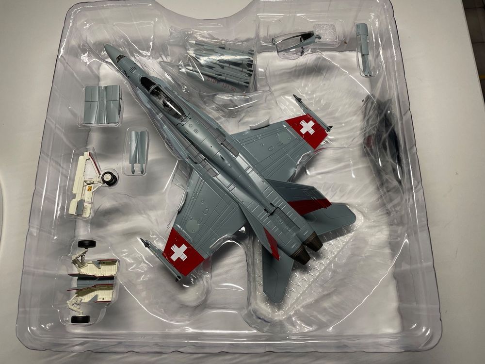 F/A-18C Schweizer Luftwaffe Payerne 14 - Metallmodell 1/72 (Neu und originalverpackt) in ...
