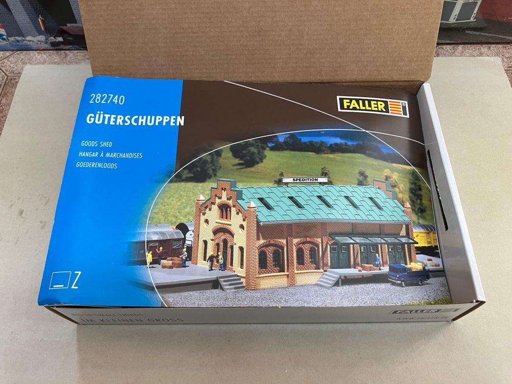 Faller Z 282740 Güterschuppen, Bausatz | Kaufen auf Ricardo