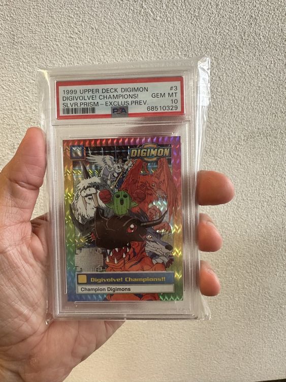 Digimon, Digivolve Champions Silver PSA 10 | Kaufen auf Ricardo