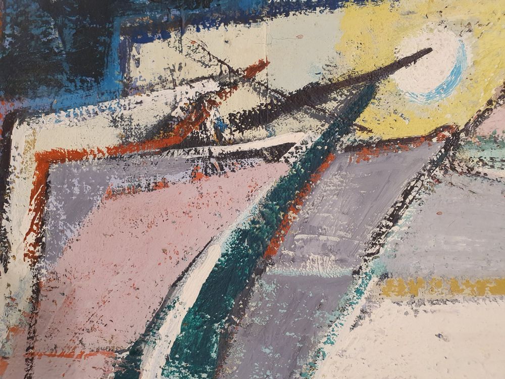 Ölgemälde signiert Dorette Huegin (1930), Ref. Nr. 163 (Gebraucht) in ...