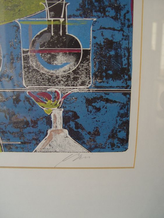 Grosse Lithographie von Hans Erni (Gebraucht) in Rotkreuz für CHF 650 – nur Abholung auf Ricardo ...