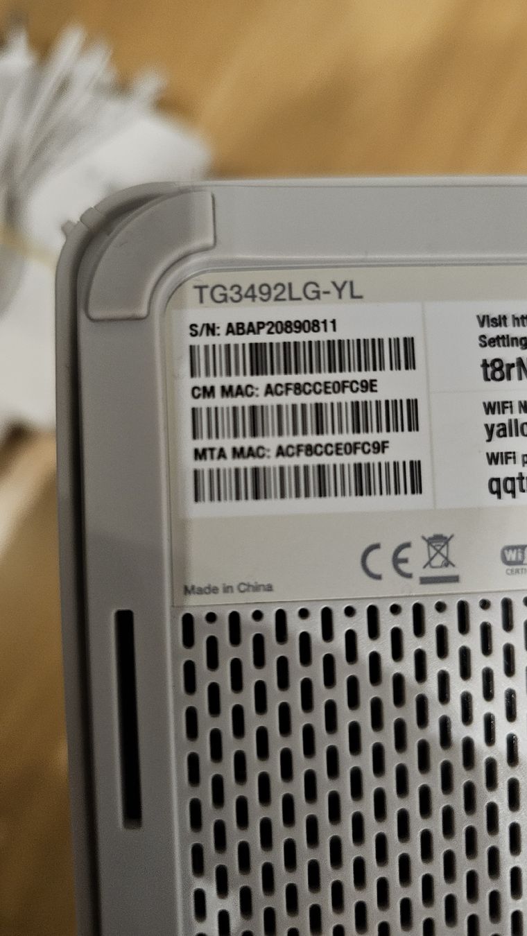 Yallo Home Internet Box TG3492LG-YL (Gebraucht) in Adligenswil für CHF ...