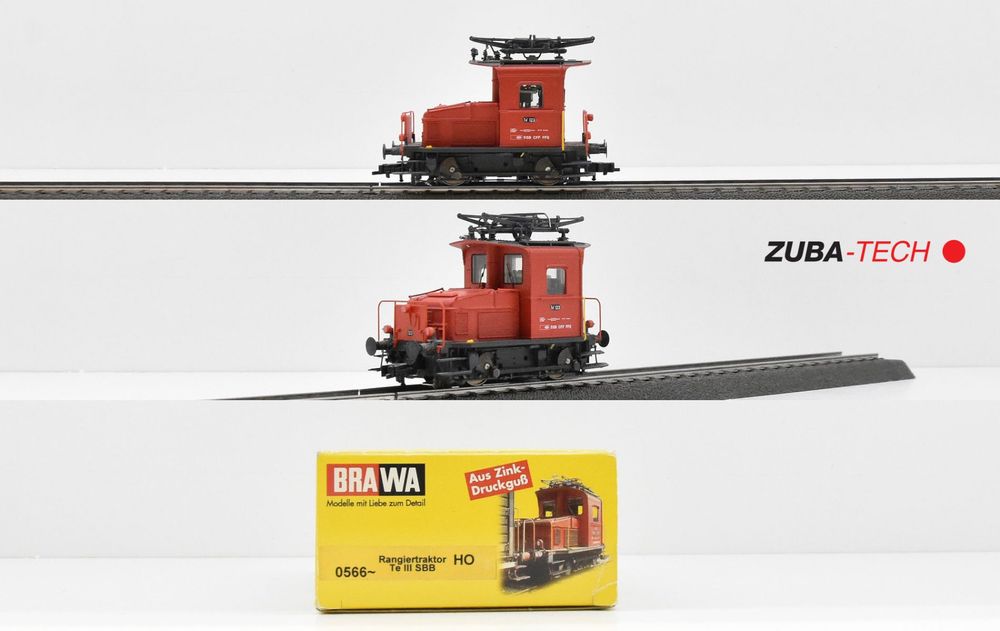 Brawa 0566 Rangierlok Te III SBB H0 WS Analog mit OVP | Kaufen auf Ricardo