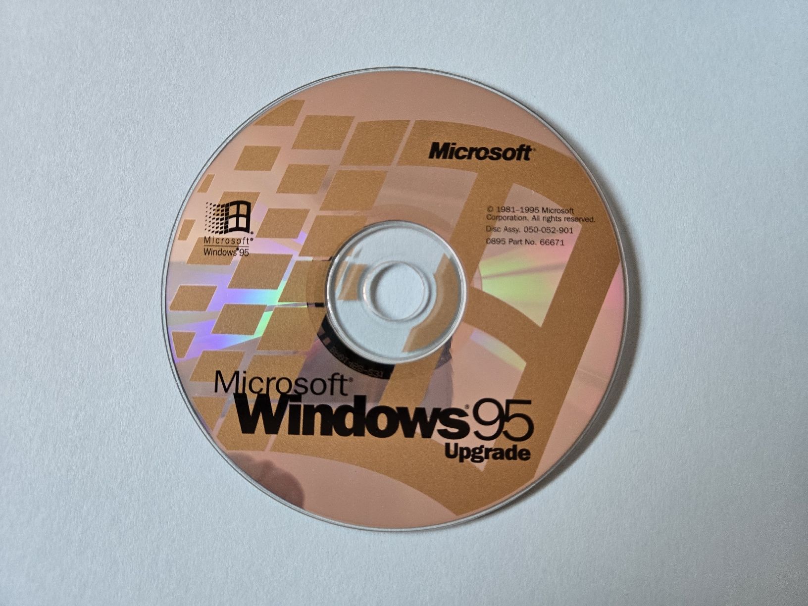 Microsoft Windows 95 Upgrade - Original & Selten! (Gebraucht) in ...
