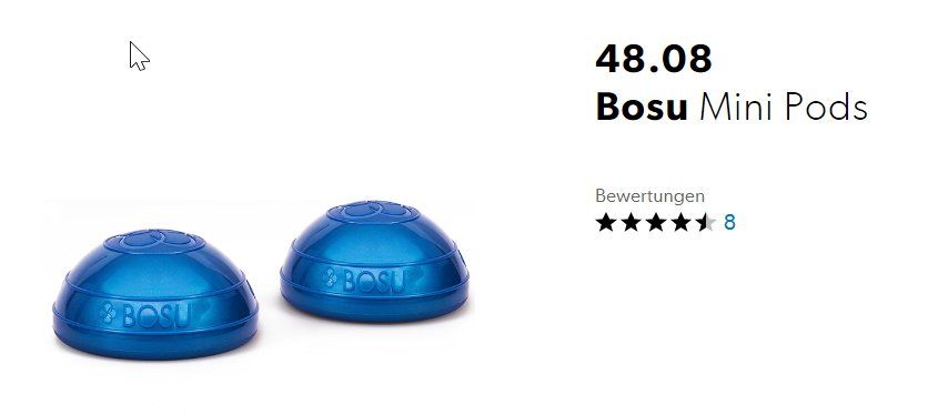 Balance Bosu Mini Pods | Kaufen auf Ricardo