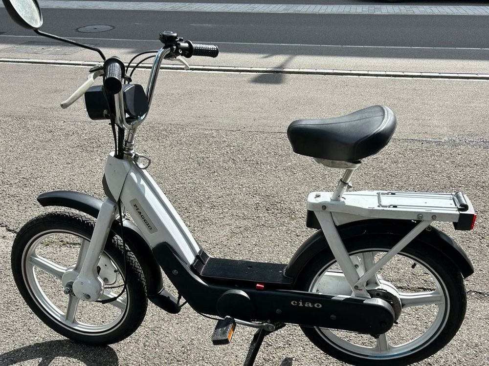 Tolles Mofa Piaggio Ciao PX 1988 mit Ausweis, nur 4'399 Km! (Gebraucht) in Oberrohrdorf für CHF ...