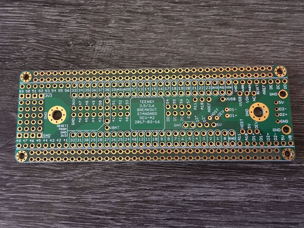 Arduino Teensy 3.5/3.6 breakout board (Neu und originalverpackt) in ...