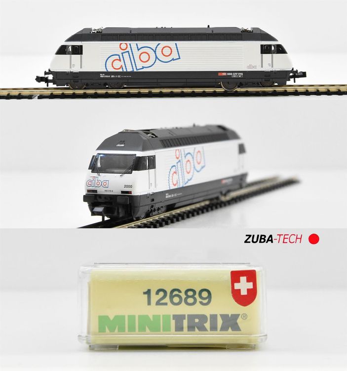 Minitrix 12689 E-Lok Re 460 SBB Spur N (Gebraucht) in für CHF 92 – mit ...