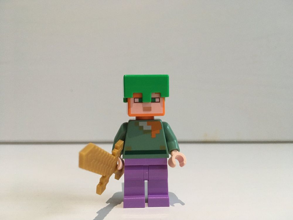 Lego Minifigur - Minecraft Alex and aus Set 21164 | Kaufen auf Ricardo