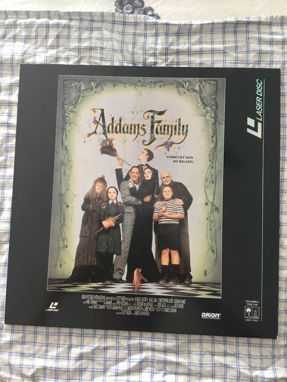 Addams Family Laser Disc Disc Neu wertiger Zustand (Neu (gemäss ...